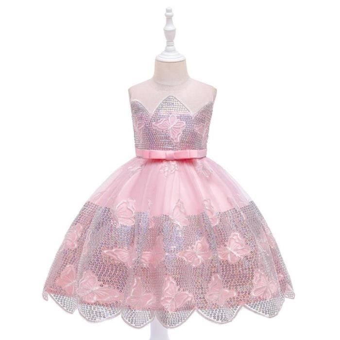 Robe Fille Enfants mignon Charmant nouvelles bouffantes mode Noeud en ...