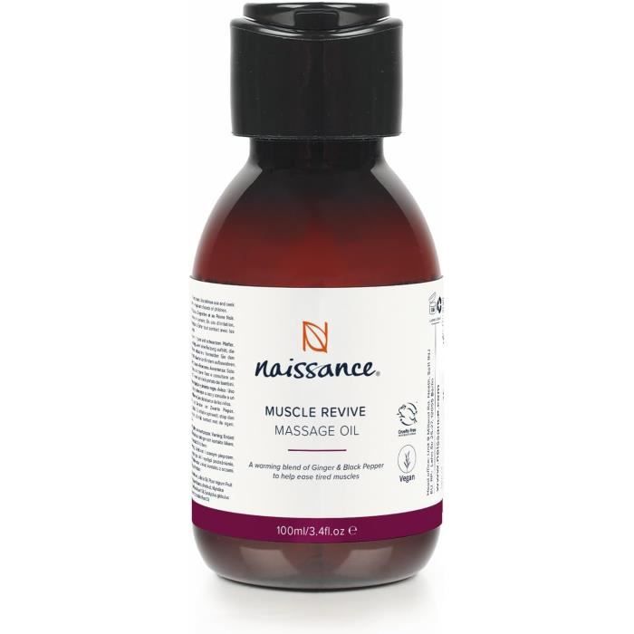 Muscle Revive Huile De Massage Chauffante - 100 Ml - Base D'Huile De ...