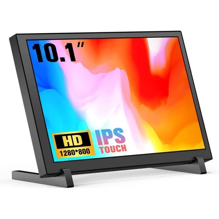 10.1' Écran Tactile Touchscreen Monitor Ips 1280X800 Moniteur Portable ...