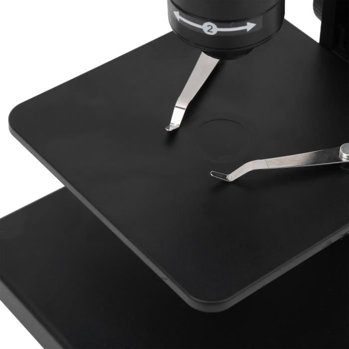 Microscope VBESTLIFE - Zoom 2000X - Double source de lumière LED ...
