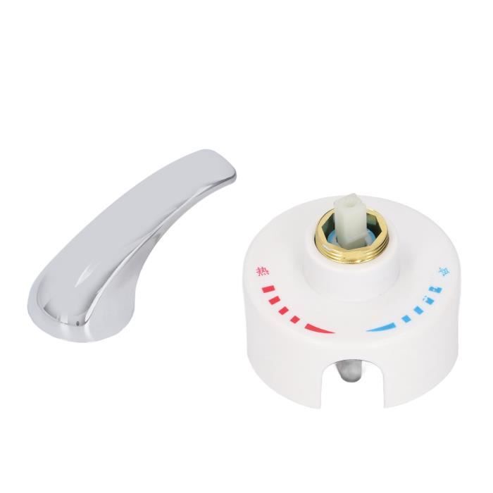LEH mitigeur chaud et froid pour chauffe-eau Vanne de mélange thermostatique à filetage G1-2 ...