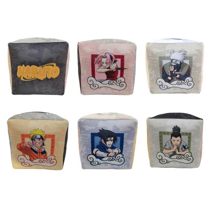 Peluche cube - LYO - Naruto - Multicolore - Pour enfants - Douce et ...