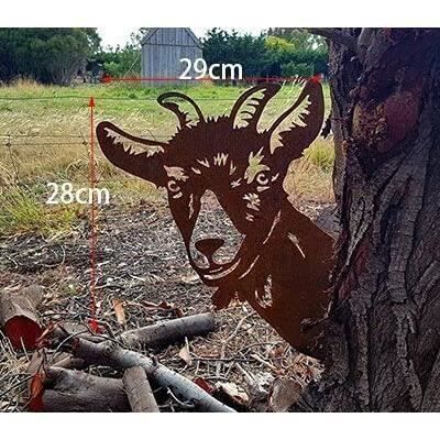 STATUE Deacute coration Murale de Vache de Vache de Ferme Ornements d'art en meacute tal en ...