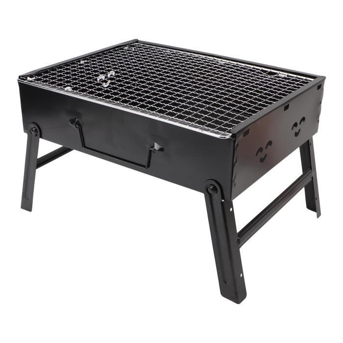 Vvikizy Barbecue au charbon de bois Mini Barbecue à charbon de bois ...