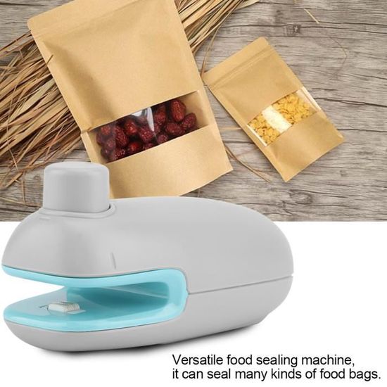 Mini Soude-sac plastique scelleuse de sacs de nourriture - Gris ...