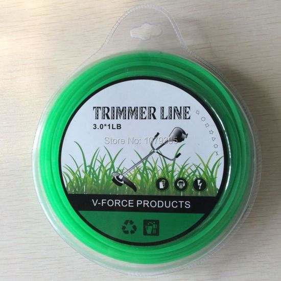 Coupe brosse dia. 1lb, 0.440kg, 3.0mm, accessoires de tondeuse à gazon ...