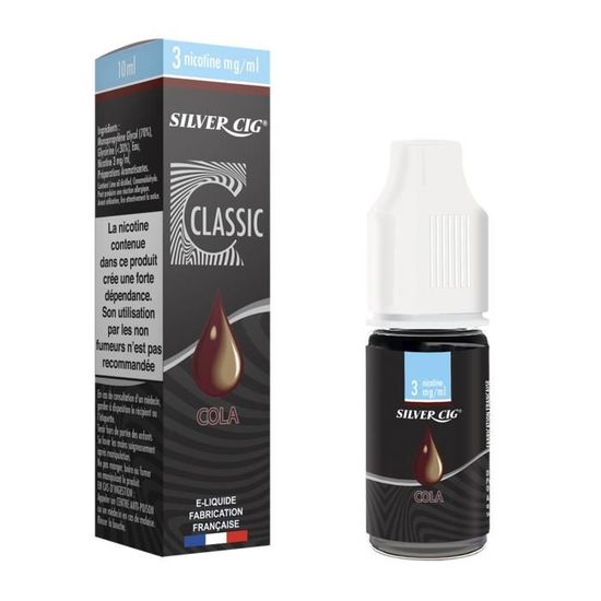 SILVER CIG 420ABDBA E-liquide 1*10 ml Saveur Cola Qualité Premium Vape ...
