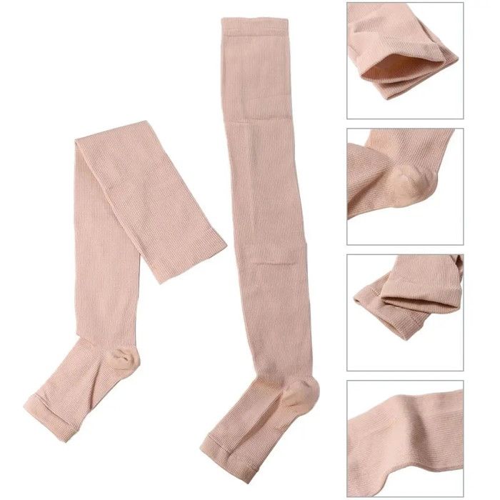 Bas de Compression à Hauteur du Genou pour Femme et Homme,Accessoire ...