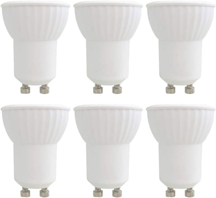 Spot LED Mini GU10 3W 230V Blanc Chaud 3000K 45 300lm 35mm GU10 35W 28W Halogne quivalent non ...