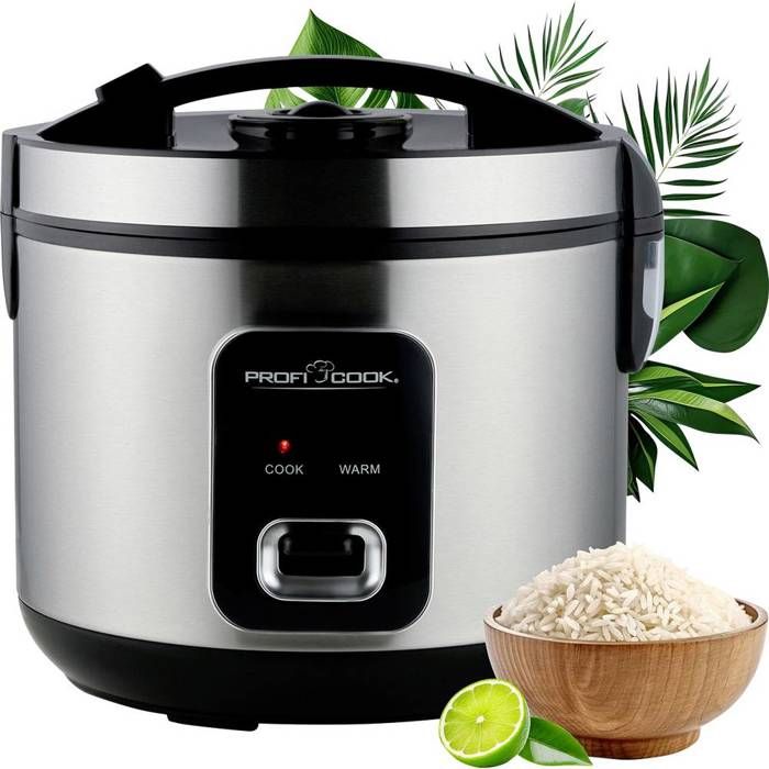 Profi Cook PC-RK 1285 Cuiseur à riz inox, noir - Cdiscount Electroménager
