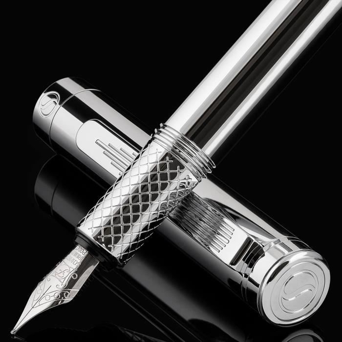 Stylo Plume De Luxe Edc (Fin), Superbe Stylo De Poche Avec Finition ...