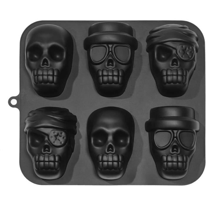 Moules À Glaçons En Forme De Tête De Mort, Moules À Chocolat En ...