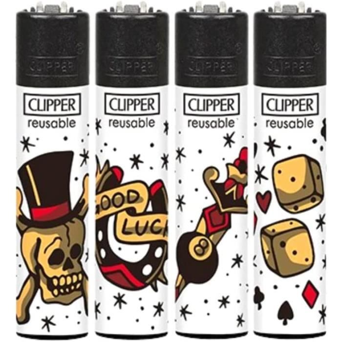 Lot de 4 Briquets Clipper Collection 50's Love 2[259] - Cdiscount Au ...