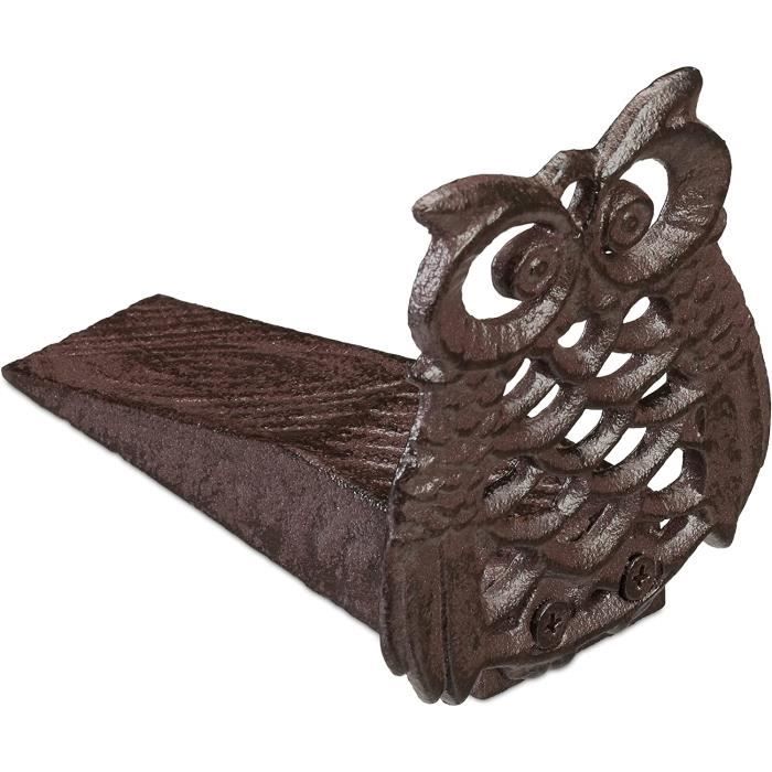 10026413 Butoir, Cale de Porte avec Silhouette de Chouette, décoration ...