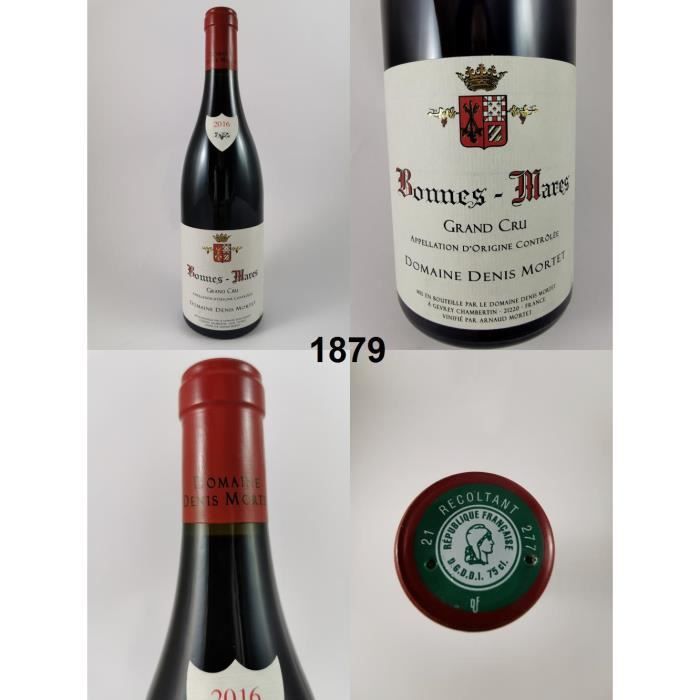 Bonnes-Mares - Denis Mortet 2016, Bonnes-Mares, Rouge, 75 cl. Vous ...