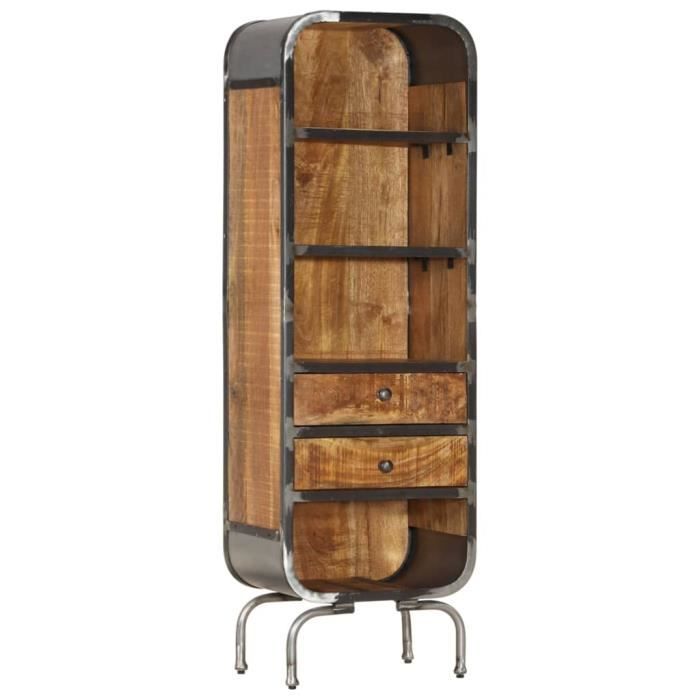 MEUBLE A CASIER - MEUBLE A CASE - Buffet 40x30x126 cm Bois de manguier ...