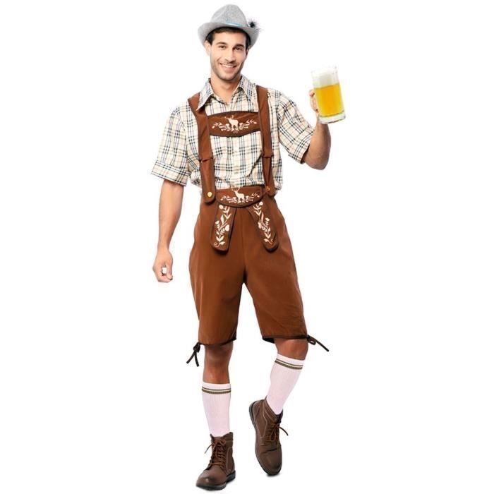 Déguisement - Tyrolien Bavarois - Noir - XL - Adulte - Cdiscount Jeux ...
