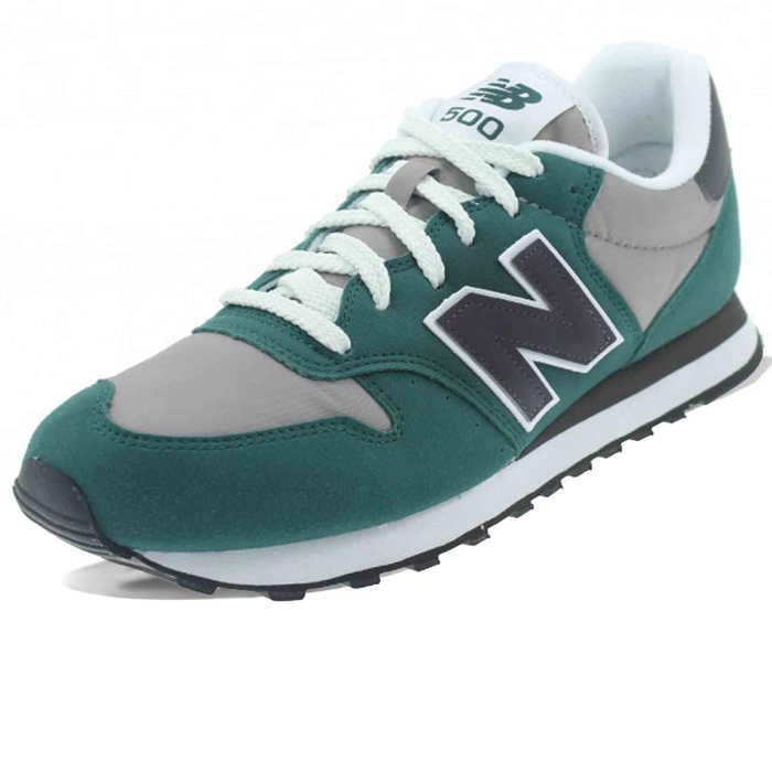 CHAUSSURES MULTISPORT BASKETS NEW BALANCE GM500HC2.MAN, COULEUR VERTE ...