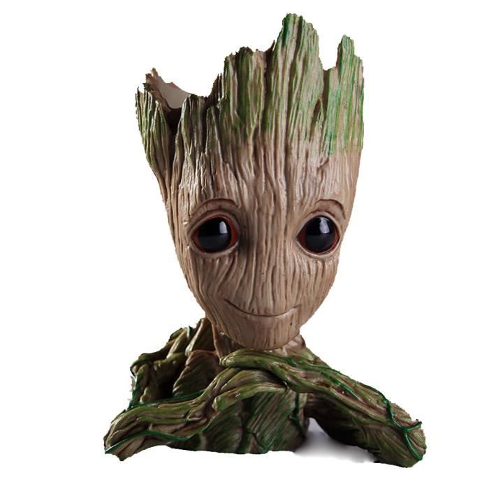 Figurine - NIKOU - bébé groot - PVC - 14x8x9cm - Décorative et porte ...