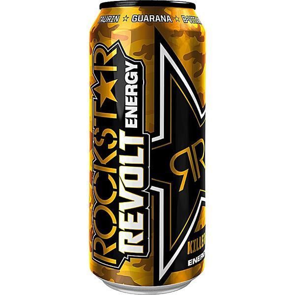 Rockstar Energy Drink Revolt Killer Ginger 0,5l - Cdiscount Au quotidien