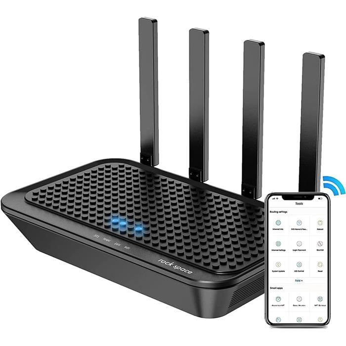 Routeur WiFi–AC2100 Routeur sans Fil Double Bande 5GHz-2.4GHz, Vitesse ...