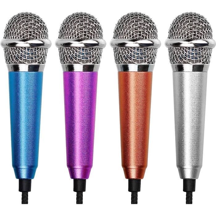 Mini Microphone Mini Karaoke Microphone Téléphone Portable Vocal ...