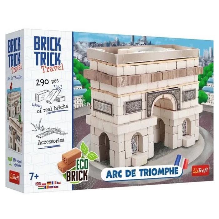 Construire un arc de triomphe avec des briques Trefl EKO Blocks ...