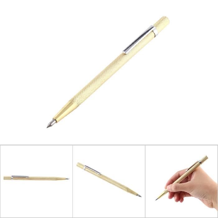 VBESTLIFE Stylo de Gravure Portable Outil de Stylo de Gravure de Poche ...