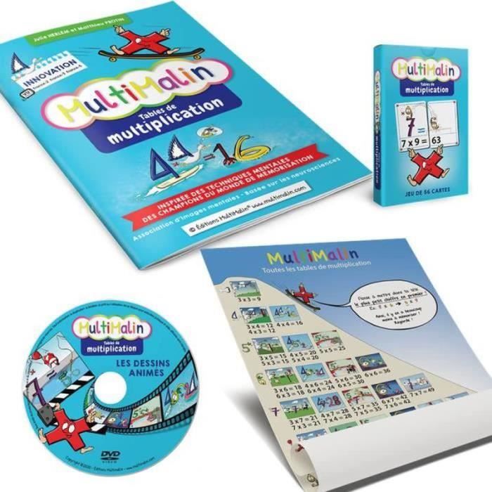 GS35458-Multimalin Tables de Multiplication Formule Complte Livre ...