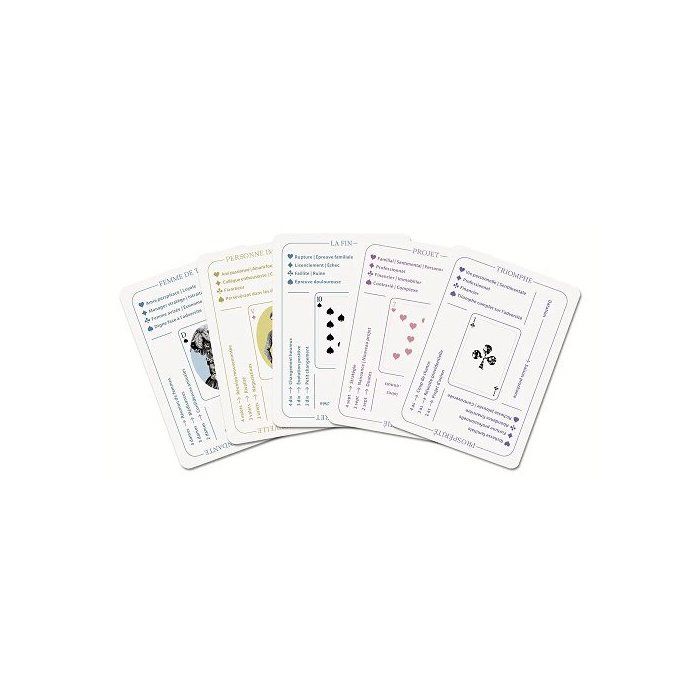 Les cartes a jouer divinatoires de Josephine - Coffret initiation ...