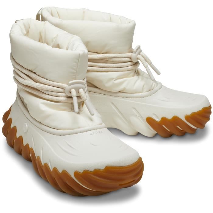 Bottes de pluie Crocs Echo - CROCS - Blanc - Mixte - Adulte - Stucco ...