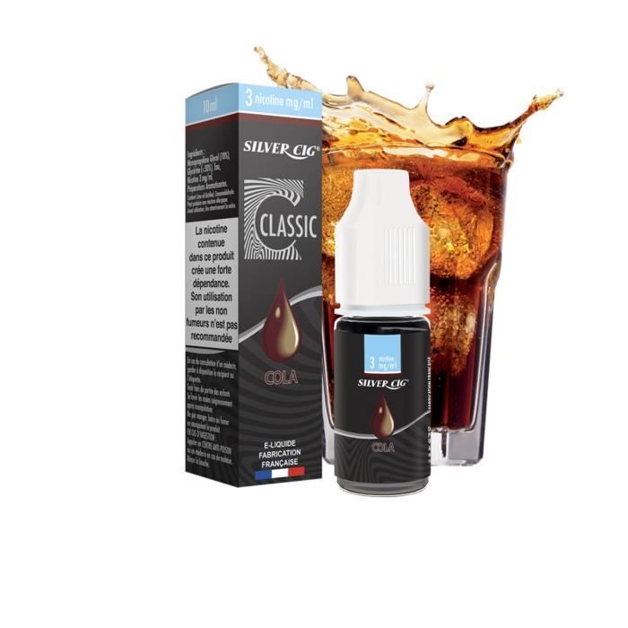 SILVER CIG 420ABDBA E-liquide 1*10 ml Saveur Cola Qualité Premium Vape ...