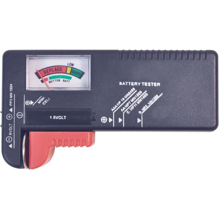 Testeur de piles - Cdiscount Bricolage