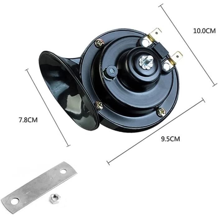 48v Klaxon D escargot Électrique Moto Morechioce 110db 510hz Étanche Haut-parleur Universel Klax ...