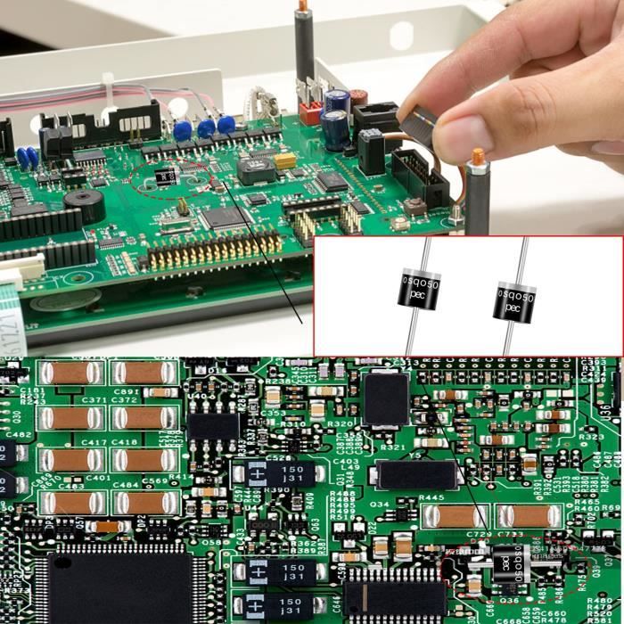 Diode Schottky 30A 50V Axial 30Sq050 20 Pièces Diodes Schottky Pour ...