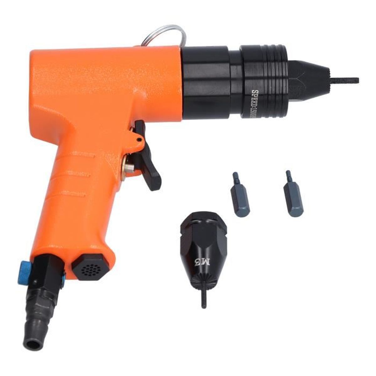AUN-Pistolet à écrou à riveter pneumatique Rivetage outil de riveteuse ...