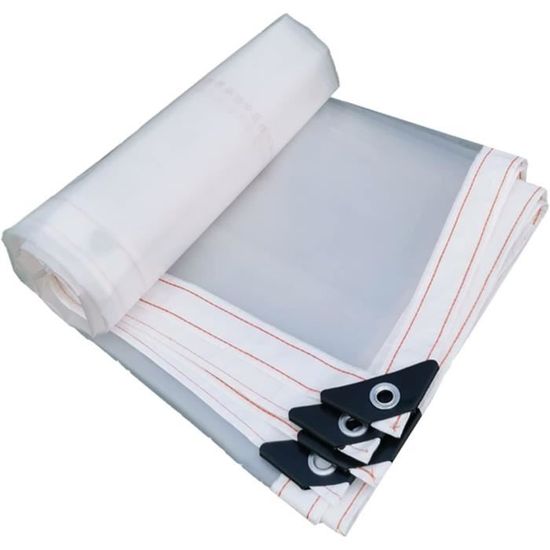 Bâche Transparente Avec Œillets, Bâche Plastique Imperméable Épaissie ...