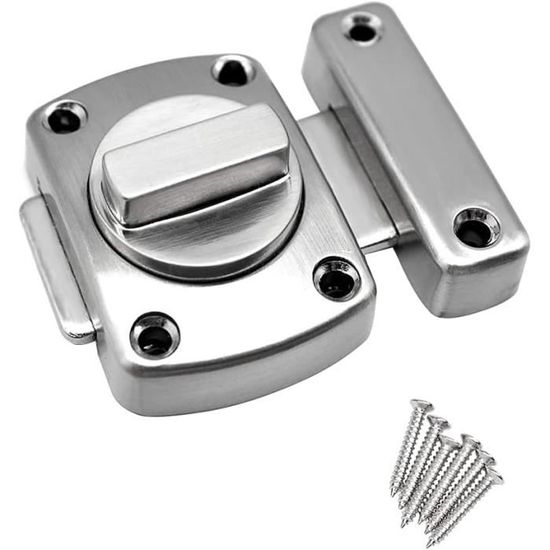 1 Pièces Loquet Rotatif Loquet Porte En Alliage De Zinc Verrou De Porte ...