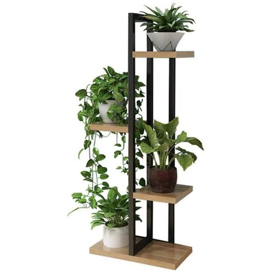 Étagères pour pots de fleurs WSY Stand de Plantes en métal Stand de ...