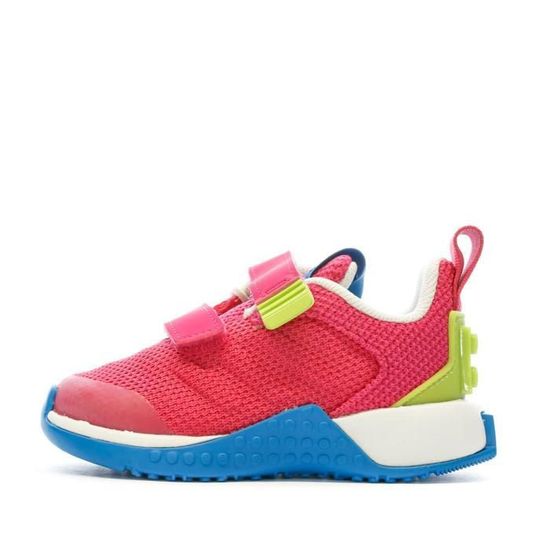 Baskets Garçon Adidas Lego - Rouge - Scratch - Textile Red - Cdiscount ...