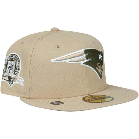 New Era 59Fifty Fitted Cap ANNIVERSARY NFL Teams beige rifle New ...