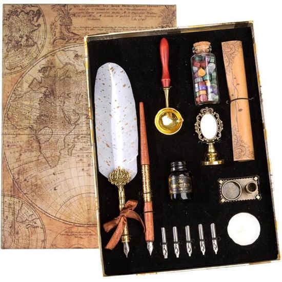 Set De Calligraphie Vintage, Stylo De Calligraphie Comprenant 5 Pointes ...