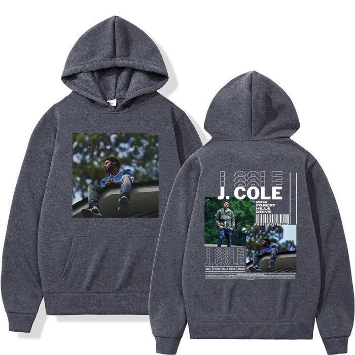 Rared J.Cole-Sweat à capuche imprimé pour hommes et femmes,sweat-shirt ...