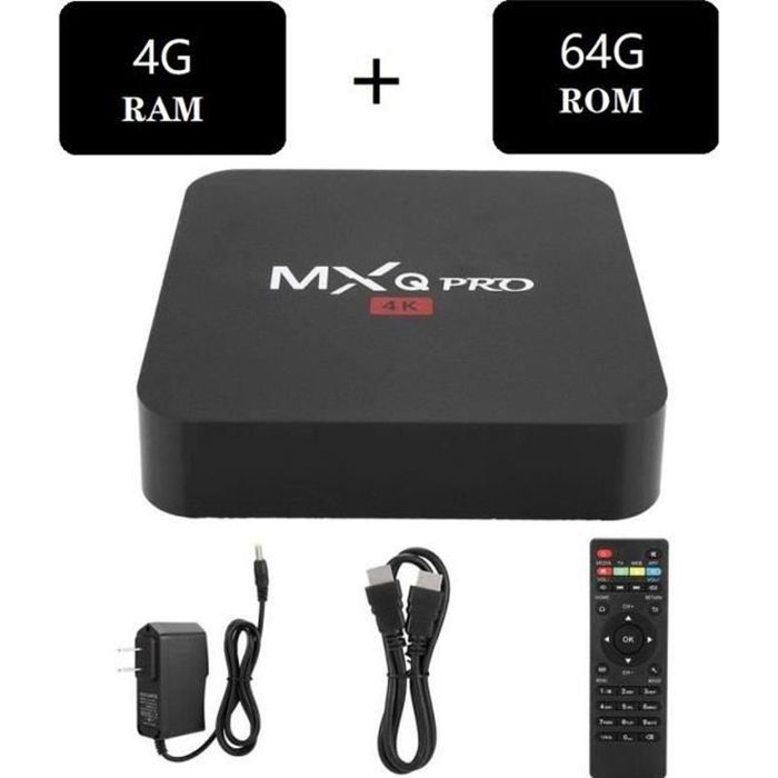 MEDIA STREAMER - BOX MULTIMEDIA Smart TV Box - EROS - MXQ PRO 4K RK3229 ...