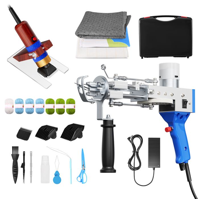 Rug Tufting Gun Set with Trimmer,Kit de Démarrage pour Pistolet à ...
