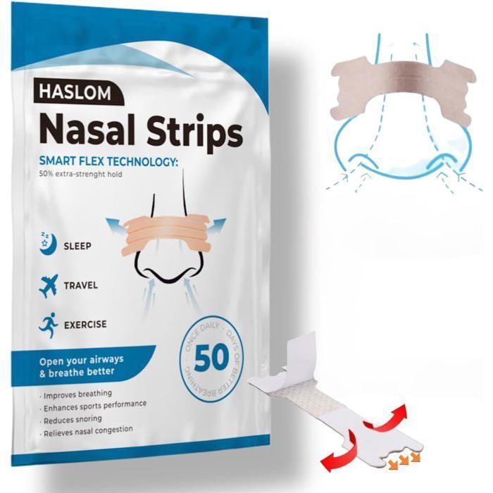 Bandelettes Nasales - WOODOURS - Premium - Anti-Ronflement - Adhérence ...