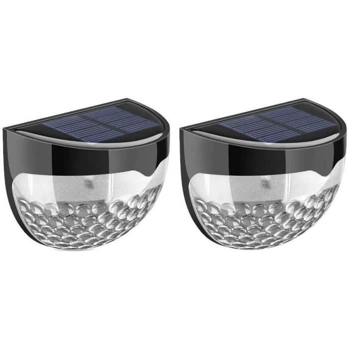 Lampes solaires - - Clôture de toit de gouttière - LED - Décoration ...