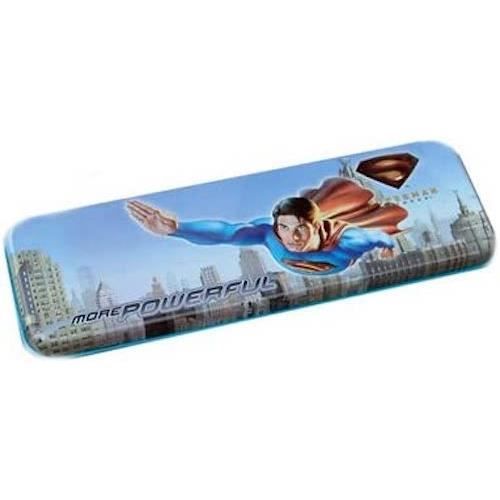 Plumier - Superman - Boite à Crayons - Bleu - Enfant - Mixte ...