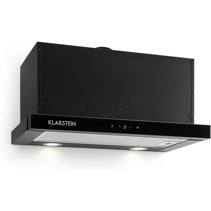 HOTTE Klarstein Vinea - Hotte aspirante, Extra plate, Extractible, 610 ...