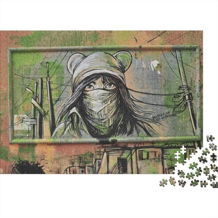 Graffiti Art Puzzle Adulte 1000 Pieces Hiphop Street Artisanat Cadeau ...